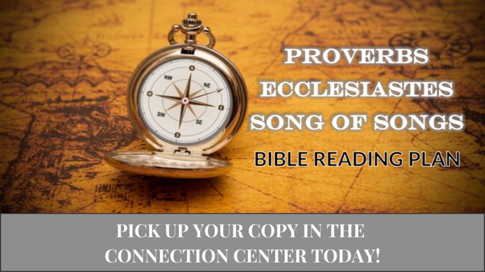 Proverbs, Ecclesiastes, & Song of Songs Reading Plan | Fee Fee Baptist ...
